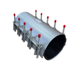 pipe repair coupling stainlesssteel 2 part body viton epdm nbr, straub ...