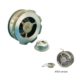 Socla 812X type - Disc check valve - Wafer - PN40 - Stainless steel ...