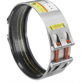 Uni-Flex Coupling / EPDM / AISI 316 / MP16 bar / WP10 bar - 600-613mm